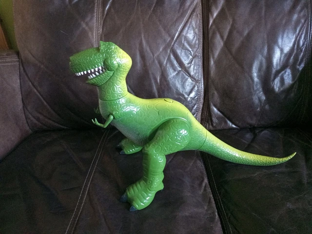 LARGE DISNEY PIXAR Talking Toy Story Rex The Dinosaur 12" High £14.99 ...