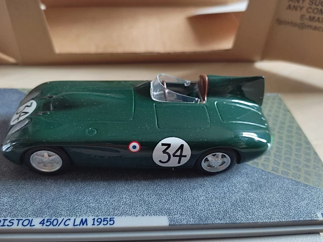 BRISTOL 450/C - 7ème 24 heures du Mans 1955 - WINNER Cl 1501-2000 ...