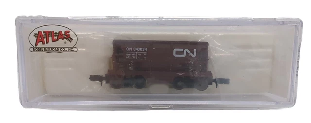 ATLAS N GAUGE 32012 Ore/Coal Car Canadian National 343034 Model Railway ...