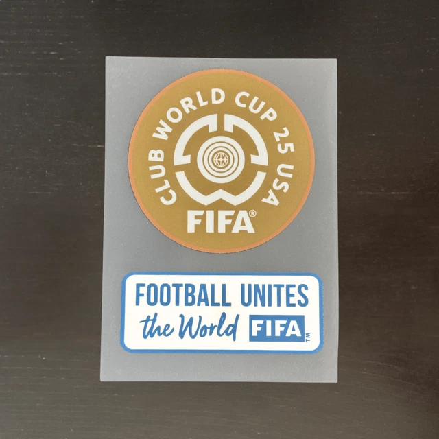 OFFICIAL CLUB WORLD Cup 2025 Football Unites The World Patch (White ...