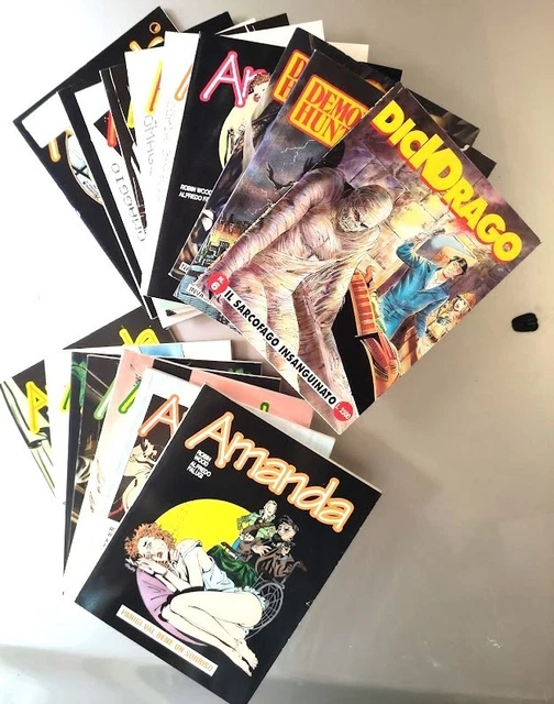 LOTTO FUMETTI AMANDA, Dick Drago e Demon Hunter EUR 9,00 - PicClick IT