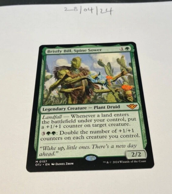 MAGIC THE GATHERING MTG Bristly Bill, Spine Sower Mythic Card NM/M ...