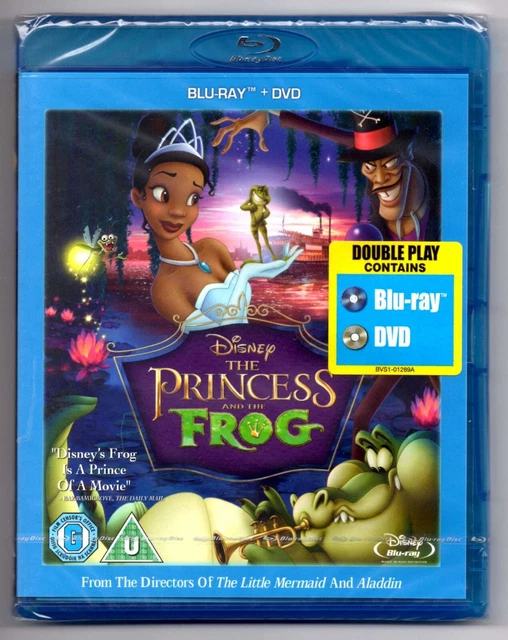 DISNEY - THE Princess and the Frog - Blu-Ray & DVD - New & Factory Sealed £6.85 - PicClick UK