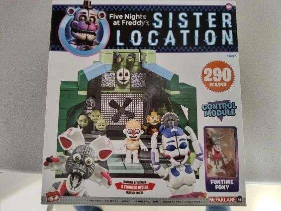 FNAF FIVE NIGHTS at Freddy's Sister Location McFarlane set Control ...