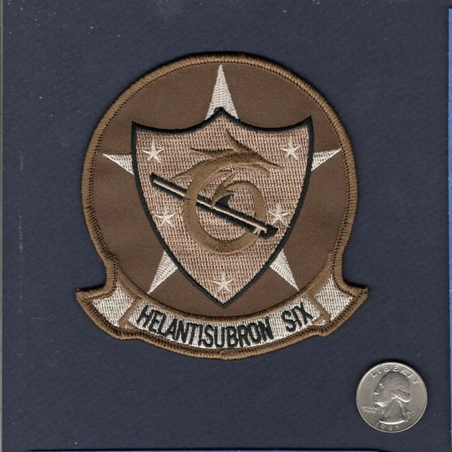 ORIGINAL HS-6 INDIANS US NAVY 1960's Helicopter Squadron Patch £19.76 ...