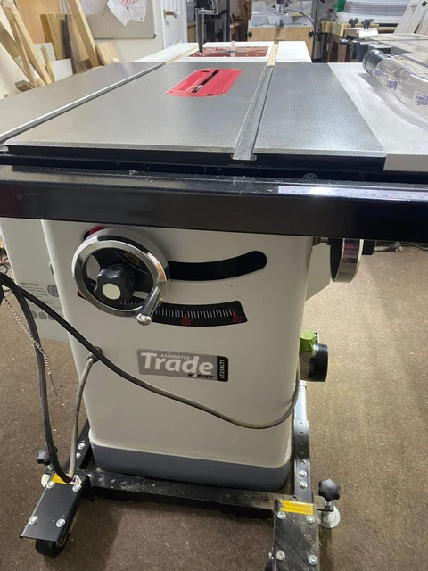 AXMINSTER PROFESSIONAL AT254LTS TABLE SAW- 230V Include superbly ...
