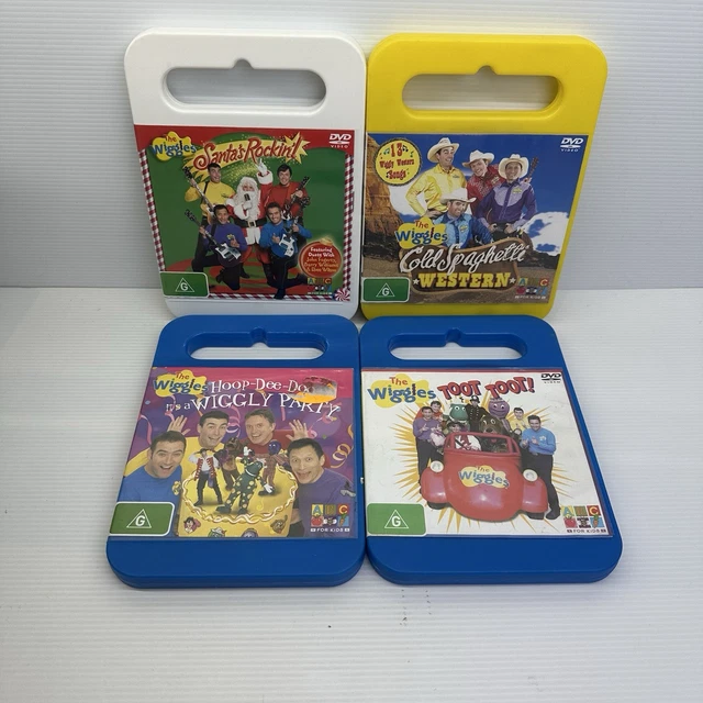 THE WIGGLES DVD Original Cast x 4 Bundle Bulk Lot ABC with Yellow ...