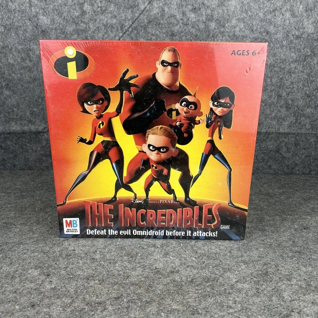 DISNEY PIXAR THE Incredibles Game Defeat The Evil Omnidroid MB Games ...