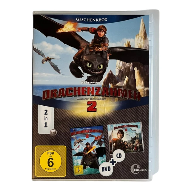 DRACHENZÄHMEN LEICHT GEMACHT 2 + CD Animation DreamWorks | DVD | 2014 EUR 6,90 - PicClick FR