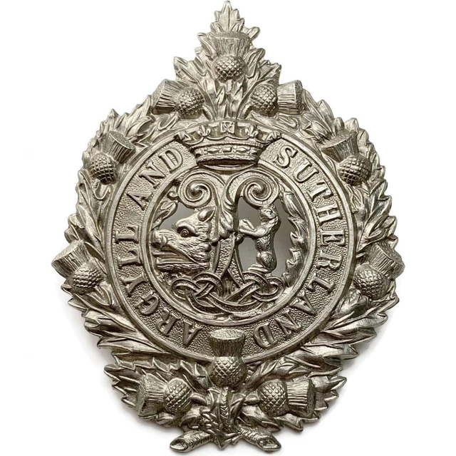 ORIGINAL WW2 ARGYLL and Sutherland Highlanders Regiment Scottish Cap ...