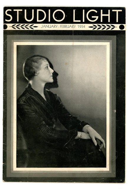 1934 STUDIO LIGHT Jan-Feb A Magazine For The Profession Eastman Kodak H ...