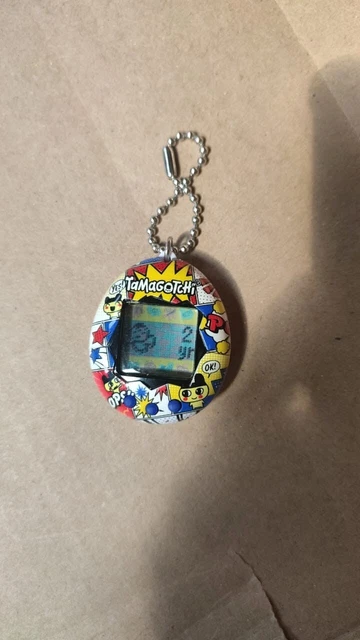 ORIGINAL 2017 BANDAI Tamagotchi Comic Strip Shell Electronic Toy Key ...