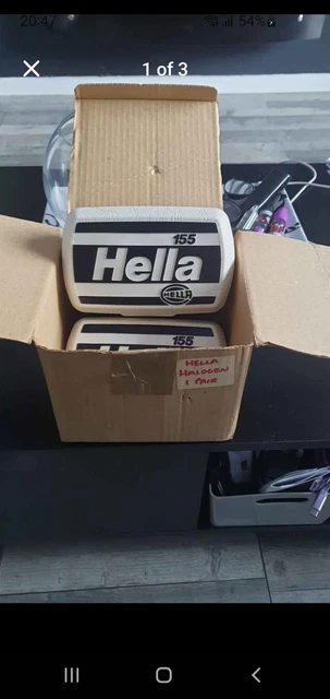 HELLA 155 SPOTLIGHTS , Brand New In Box, very rare item bargain price £ ...