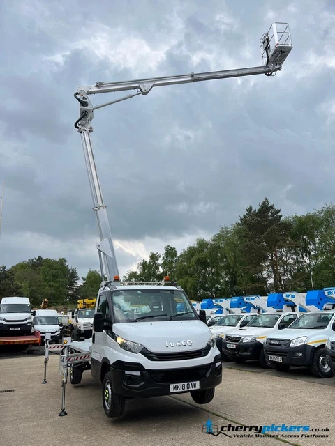 NEW SHAPE IVECO Daily Multitel HX200 Access Platform Cherry Picker MEWP ...