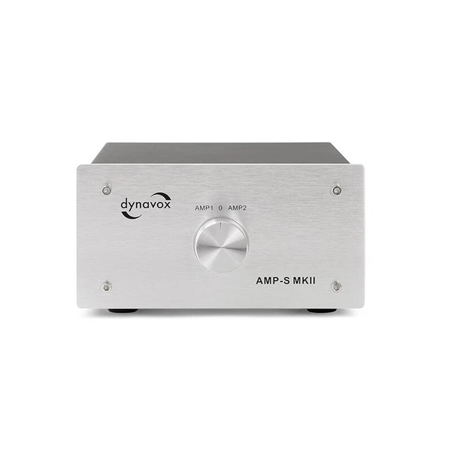DYNAVOX AMPLIFIER/BOX SWITCH Silver Model AMP-S MKII £99.51 - PicClick UK