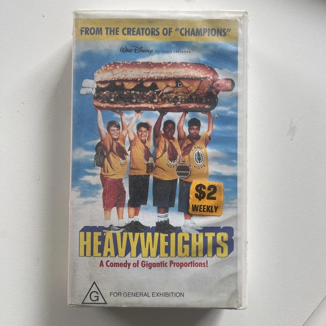 Heavyweights And The Little Rascals Vhs Tape 1995 Small Box 2600