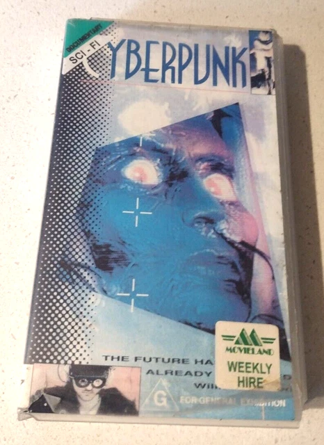 CYBERPUNK VHS 1990 William Gibson small box Timothy Leary Documentary ...