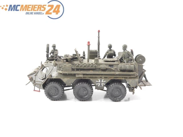 ROCO MINITANKS H0 506 Militärfahrzeug Radpanzer Transportpanzer Fuchs ...