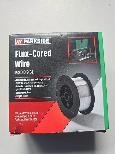 PARKSIDE FLUX CORED Welding Wire Gasless Steel Wire 0.9mm £11.64 ...