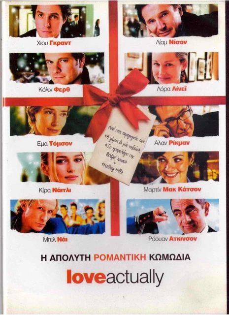 LOVE ACTUALLY (HUGH Grant, Liam Neeson, Colin Firth, Emma Thompson ...