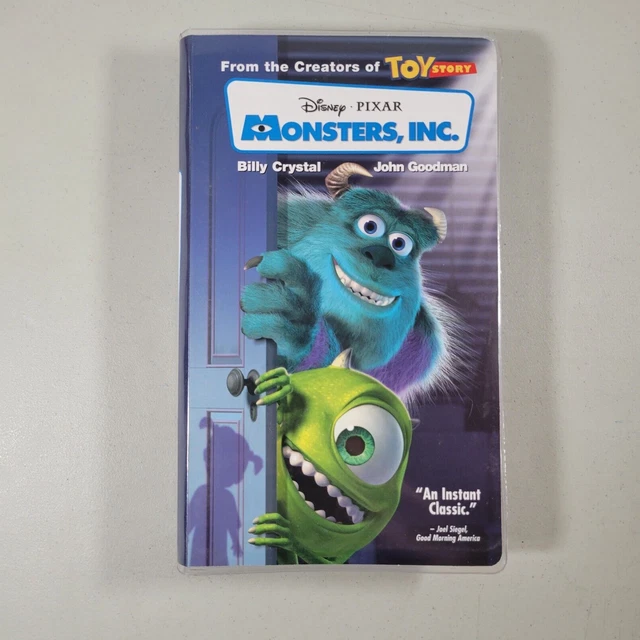 DISNEY PIXAR MONSTERS Inc VHS Tape - Blue Tape John Goodman 2002 EUR 5 ...