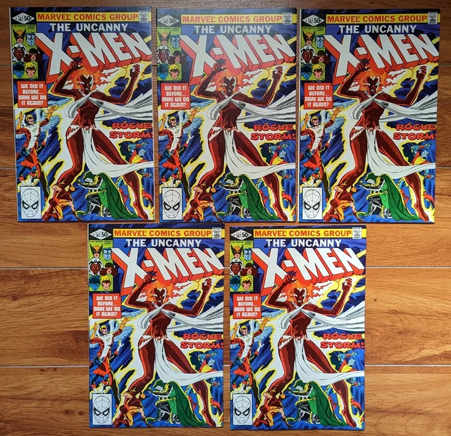 UNCANNY X-MEN #147 Marvel 1981 Dr. Doom Arcade "Rogue Storm" 5 High ...