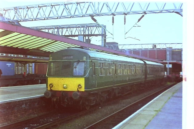 35MM RAILWAY COLOUR Negative Class 101 DMU at Crewe £1.75 - PicClick UK