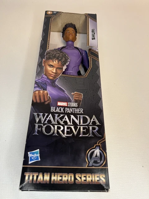 BLACK PANTHER WAKANDA Forever Shuri Marvel Titan Hero Series 12" Action Figure EUR 9,70 ...
