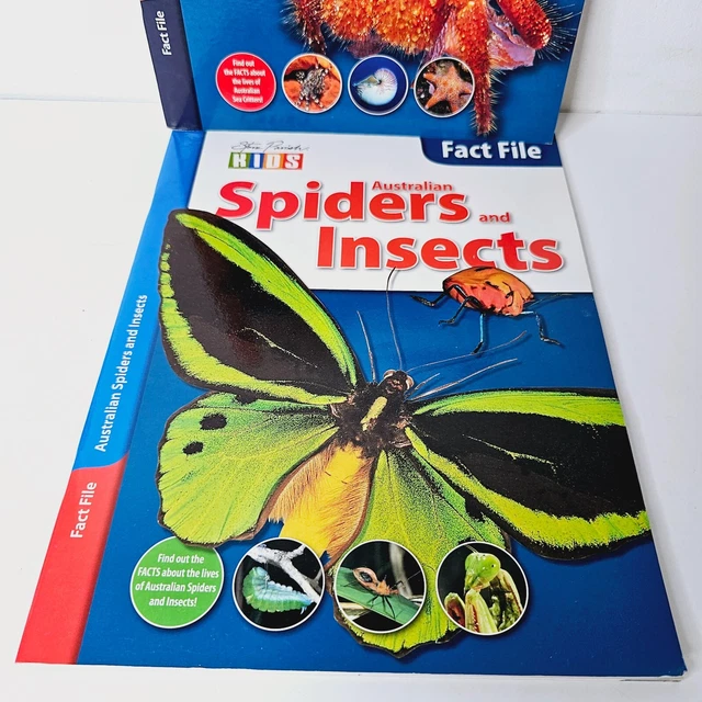 STEVE PARISH KIDS Fact File Australian Sea Critters Spiders and Insects ...