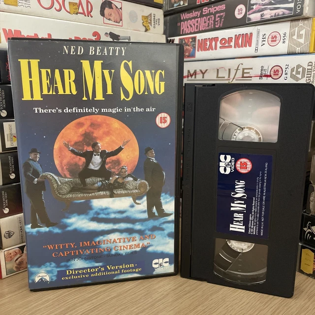 HEAR MY SONG - Big Box Ex-rental VHS - Director's Version ~ Ned Beatty ...