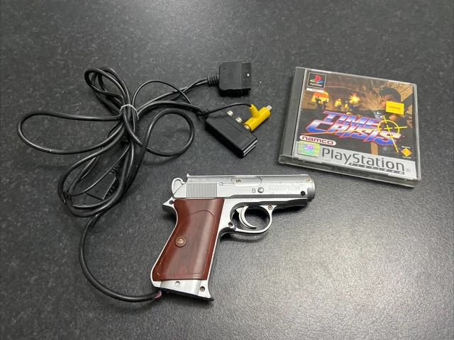 SCORPION BLAZE LIGHT Gun Sony PlayStation 1 & 2 Includes Time Crisis ...