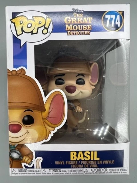 #774 BASIL - Disney Great Mouse Detective Damaged Box Funko POP with ...