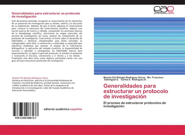 MAYELA DEL REFUGIO Rodríguez Garza (u. a.) | Generalidades para ...
