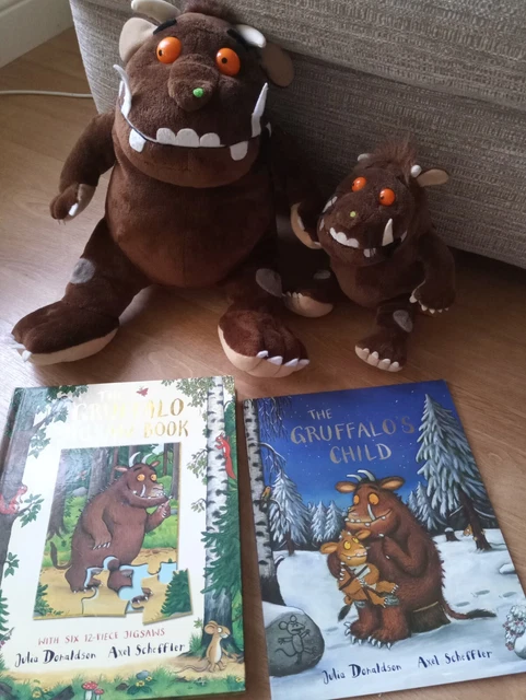 GRUFFALO BUNDLE : Gruffalo, Gruffalo child plush & 2 books. £16.00 ...