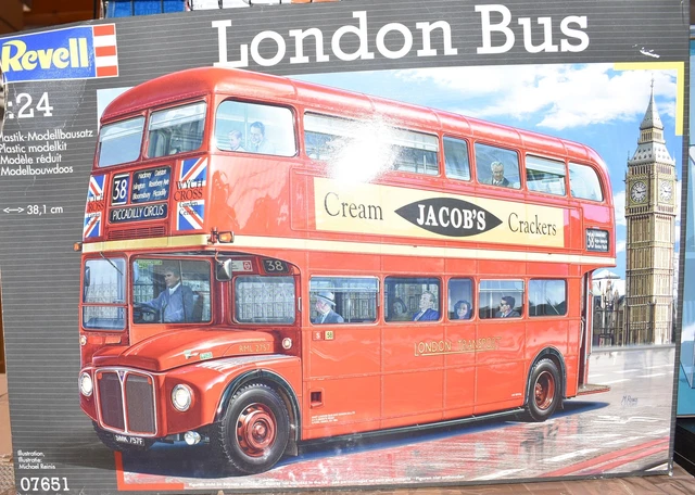 MODELLAUTO BUS LONDON Modell kit bausatz Von Montieren Maßstab 1:24 ...