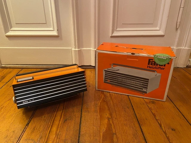FAKIR 60 TS heater 220V 2000W orange original packaging *like new £76. ...