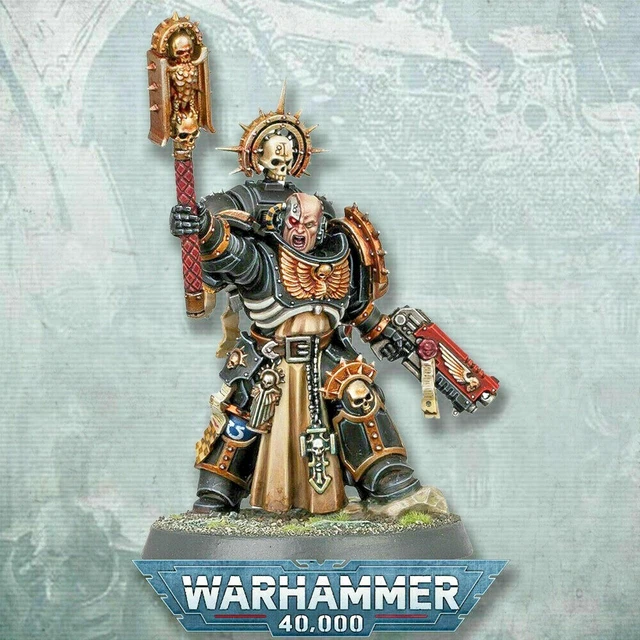 WARHAMMER 40K SPACE marine Indomitus Primaris Chaplain - New on Sprue ...