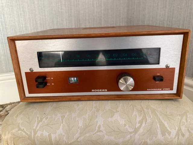 ROGERS RAVENSBOURNE 2 Hi-Fi Stereo FM Radio Tuner Working Vintage 1973 ...