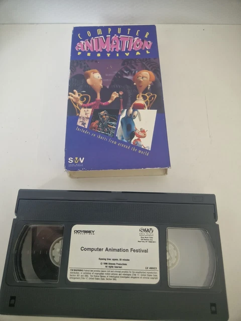RARE VINTAGE SMV Computer Animation festival Special 1996 VHS $17.40 ...