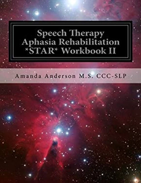 DISCOURS THÉRAPIE APHASIA Réhabilitation Star Workbook II: Recept EUR ...
