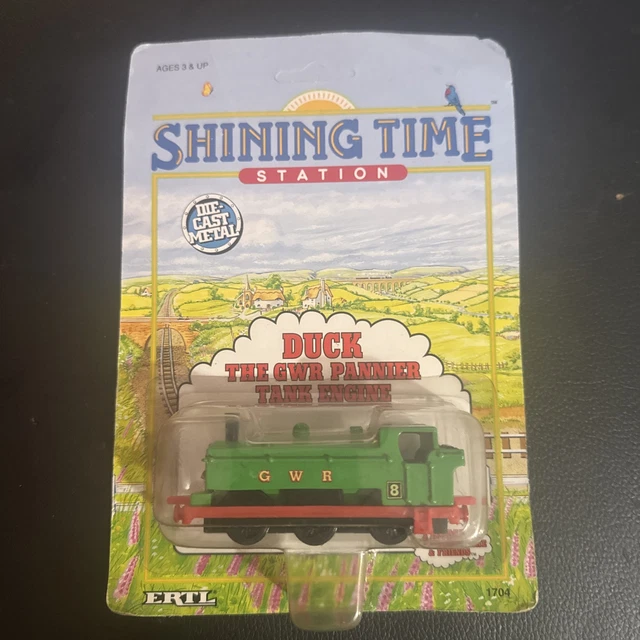 DUCK ERTL THOMAS The Tank Engine & Friends 1992 die Cast Train Loco ...