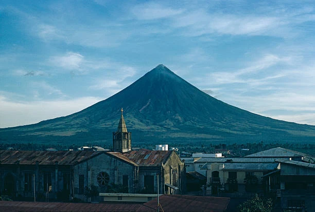 THE MAYON VOLCANO Philippines circa 1960 Historic Old Photo $9.00 ...