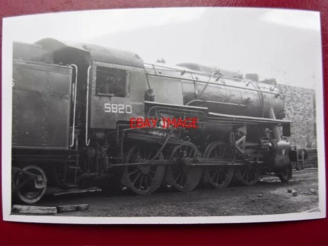 PHOTO WAR Dept Class Wd/8 Loco No 5820 View 2 £2.00 - PicClick UK