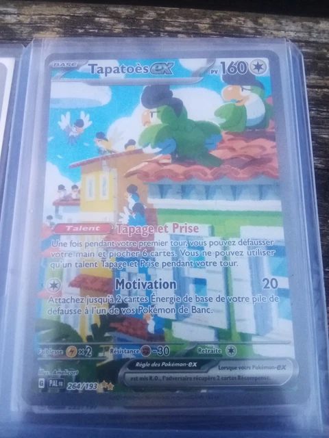 CARTE POKEMON TAPATOES Ex ALT 264/193 Évolutions A Paldea Ev02 FR EUR ...
