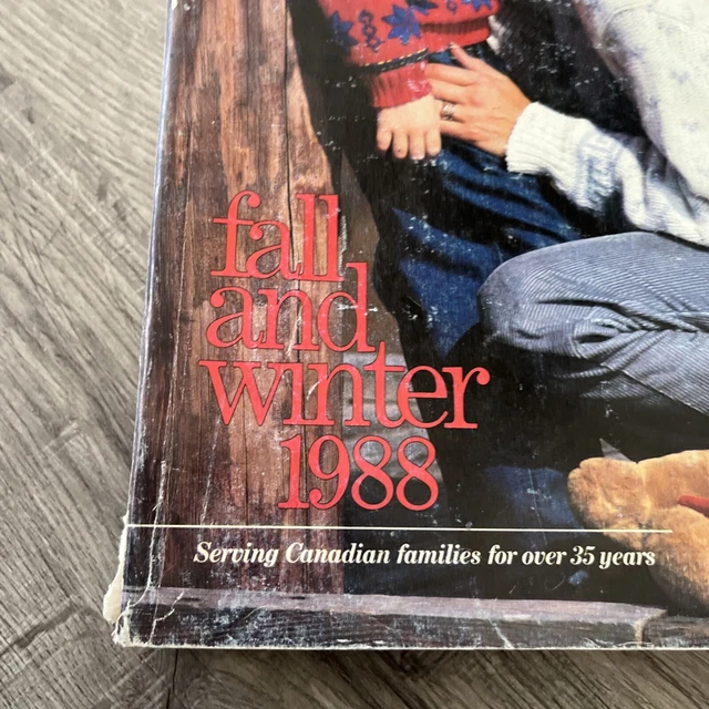 SEARS FALL & Winter 1988 Catalog Vintage Fashion Furniture Electronics ...
