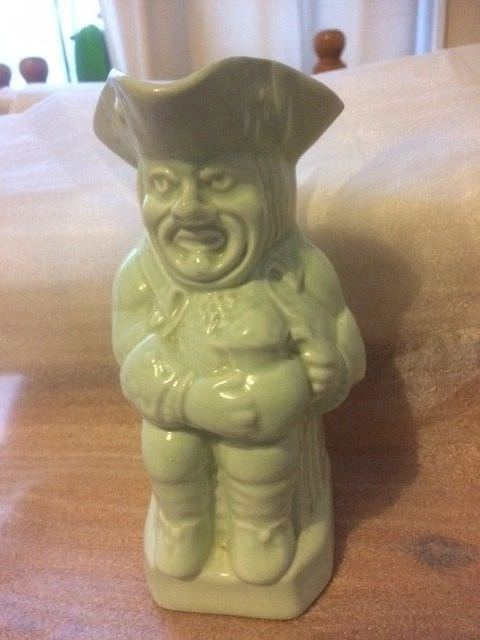 TOBY JUG, GREEN Ceramic, Ksp (Keele Street Pottery) Vintage? Rare ...