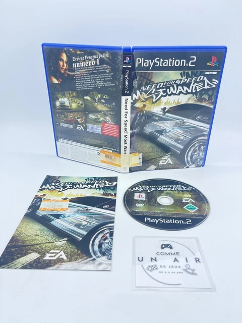 NEED FOR SPEED Most Wanted NFS Ps2 Playstation 2 PAL FR PS Two Fat Slim ...