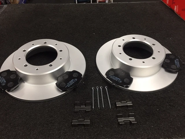 LAND ROVER DEFENDER 90 200TDi 300TDi TD5 TDCi REAR BRAKE DISC PADS ...