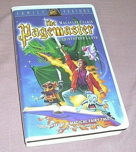 VIDEOTAPE THE PAGEMASTER VHS, Macaulay Culkin, 20th Century Fox EUR 10 ...