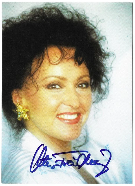 ORIGINAL AUTOGRAMMKARTE - Ute Freudenberg - original Unterschrift EUR 2 ...